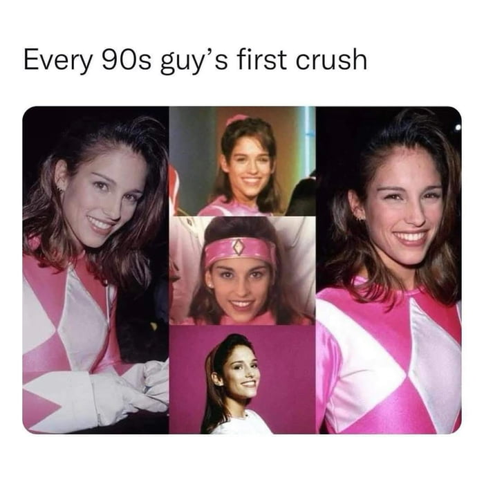 The original Pink Ranger was definitely a childhood icon for many. - 9GAG