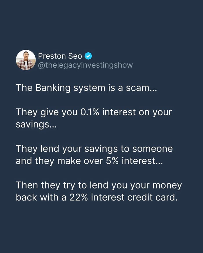 Banks: Your Money, Their Scam - 9GAG