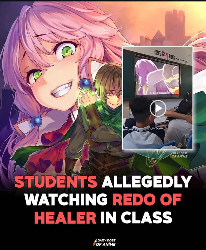 REDO OF HEALER IN CLASS?! - 9GAG