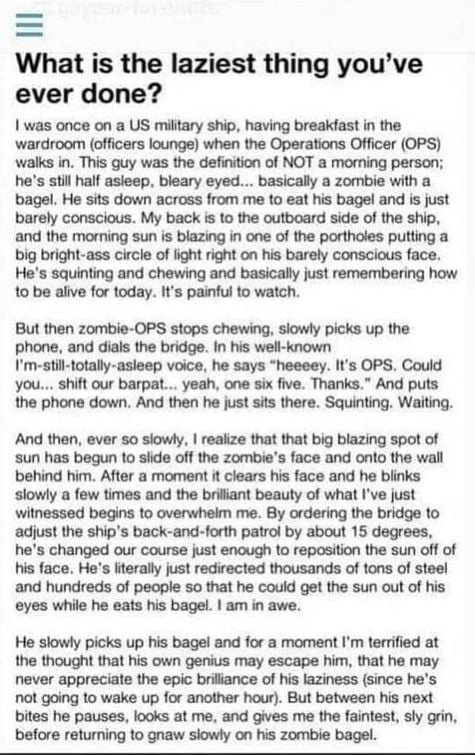 Well, I'm lazy too... But, man... - 9GAG