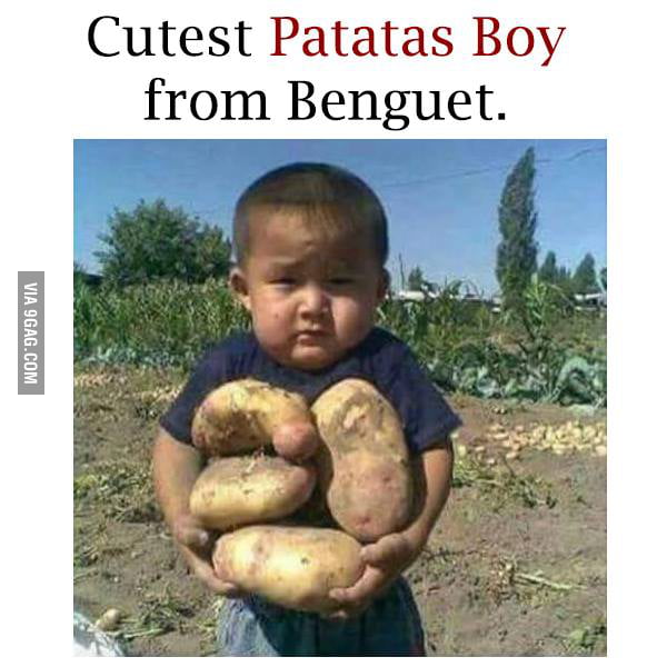 "Potato Boy" from Philippines - 9GAG