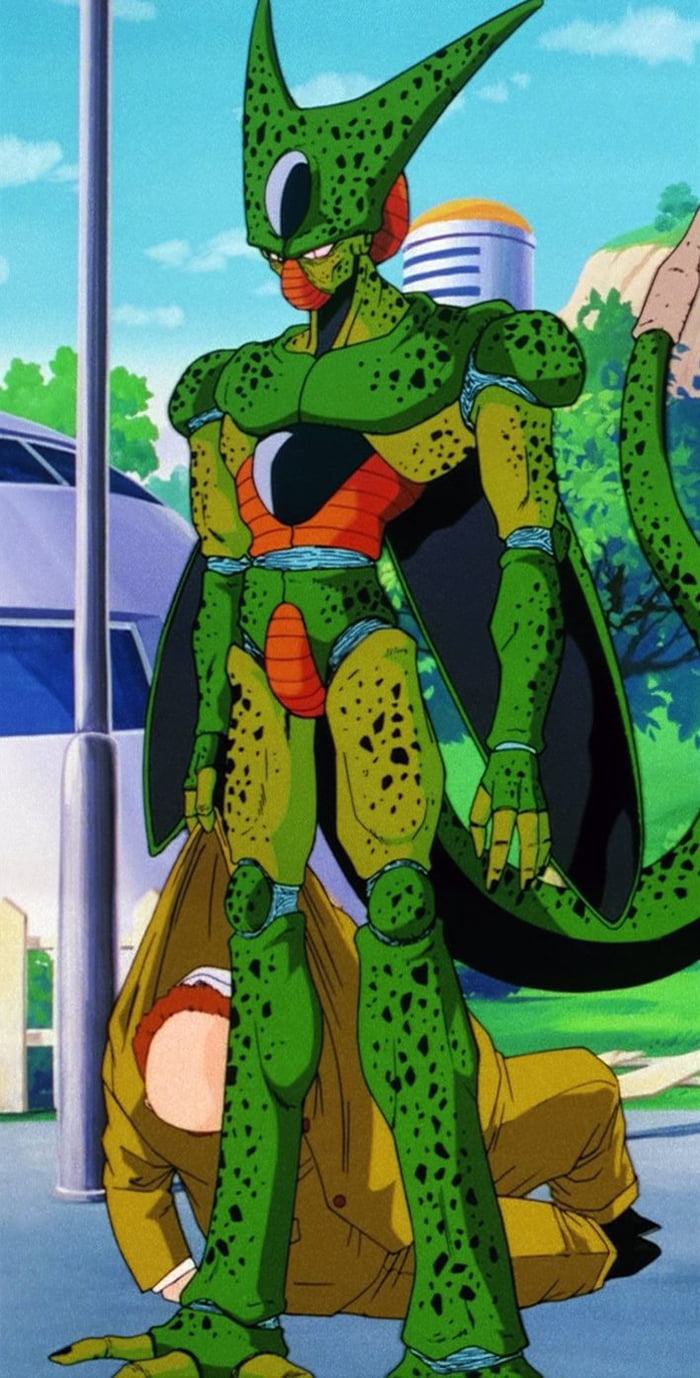 33 years ago was Cell's first appearance in DBZ - 9GAG