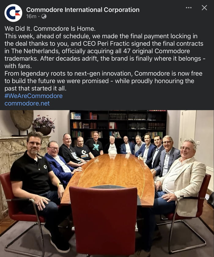 Commodore ist back, or not. - 9GAG