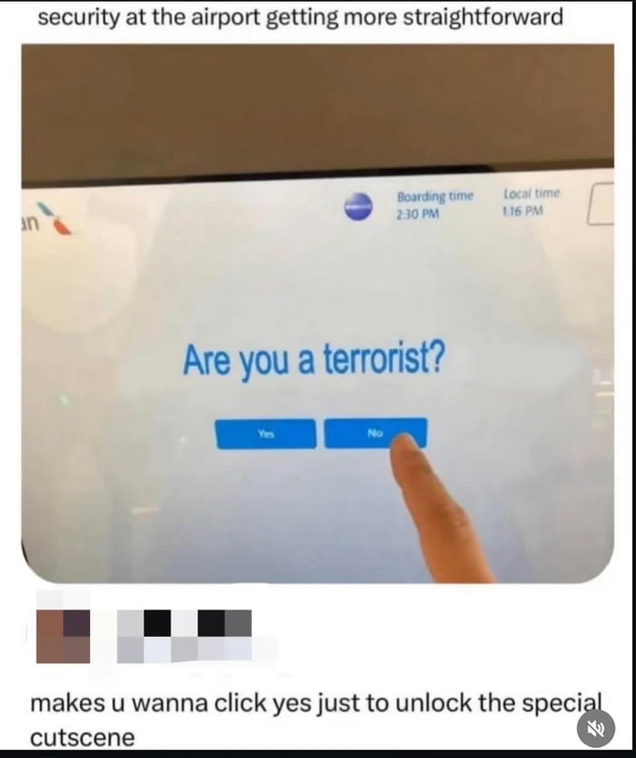 Airport security got me feeling like a gamer - 9GAG