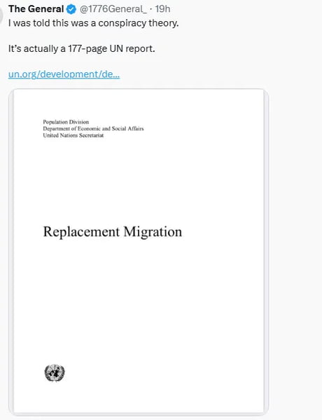 Best Funny the great replacement Memes - 9GAG