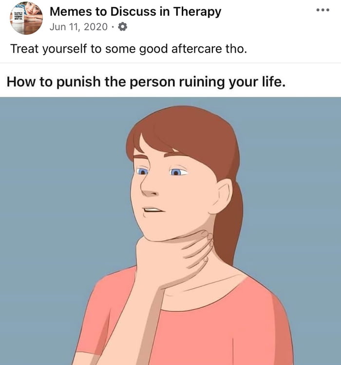 When you realize you're your own worst enemy. - 9GAG