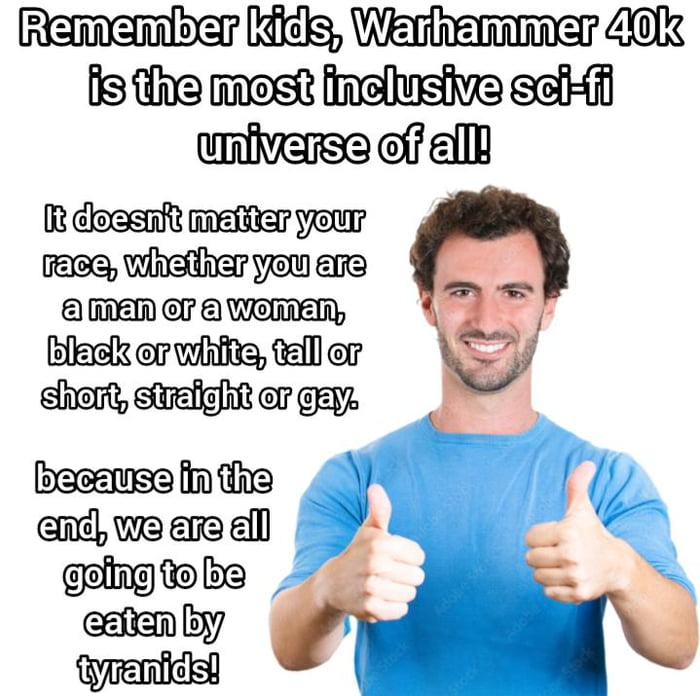 Warhammer 40k Is Inclusive Not Because Everyone Matters But Because