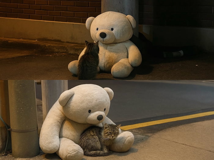 When life gets tough, find your cuddle buddy. - 9GAG