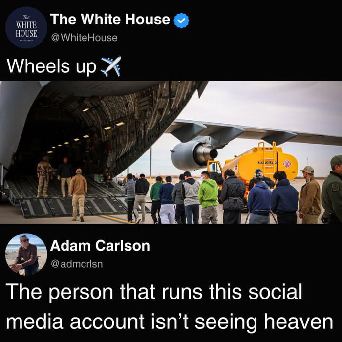 White House Tweet... - 9GAG