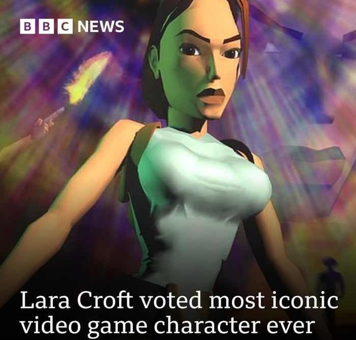 Bafta Games Awards: Lara Croft voted most iconic character ever - 9GAG