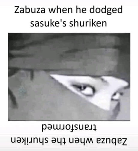 Zabuza Memes This Is First Time Naruto Gave Weapon To End Someone Life
