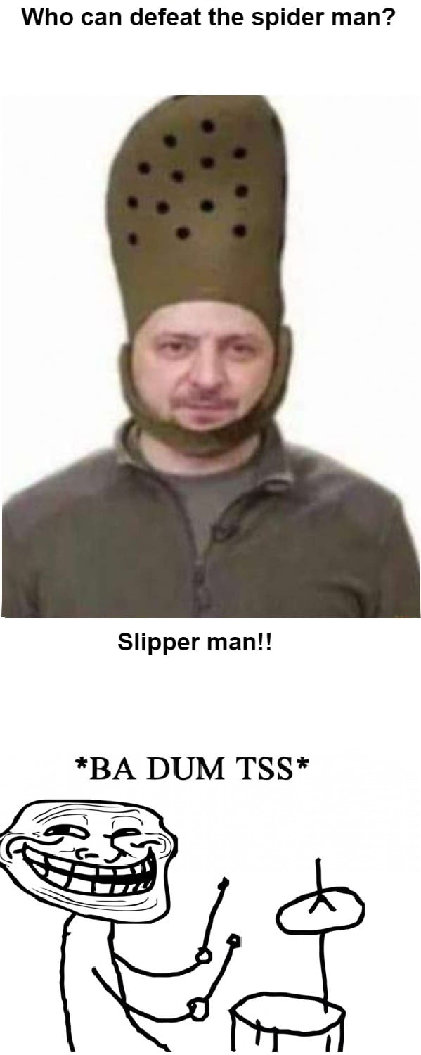 Slipper Man! - 9GAG