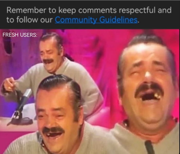 Fresh is lawless, but it's a funny reminder - 9GAG