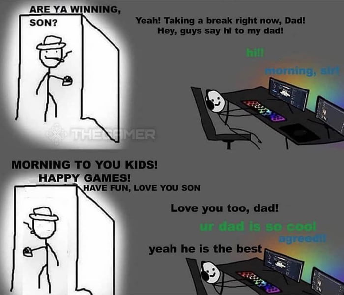 ARE YA WINNING SON 9GAG