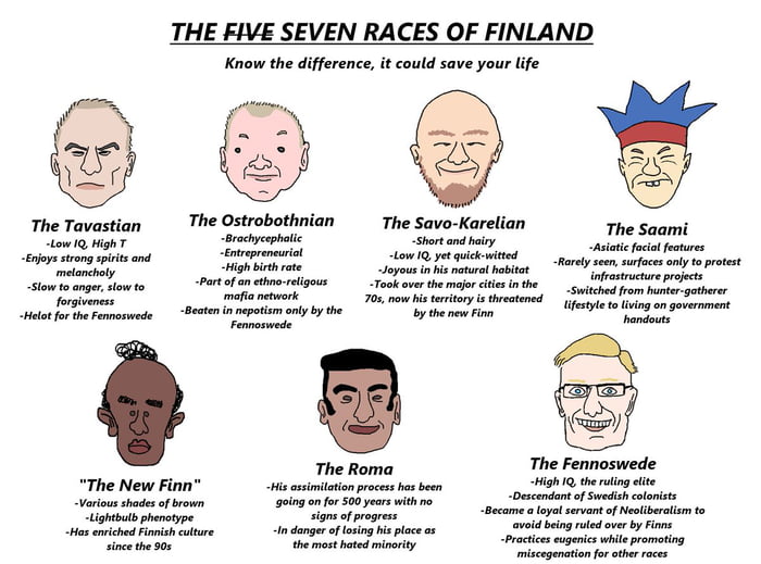 The 7 races of Finland - 9GAG
