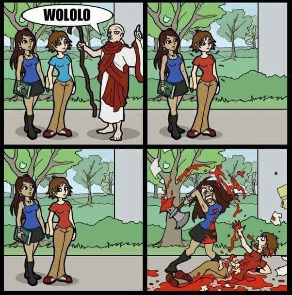 Roses are blue. Wololo. Roses are red. - 9GAG