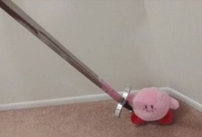 Kirby - Big Sword Fighter - 9GAG