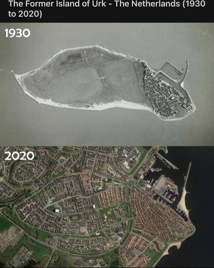 The Netherlands have reclaimed an estimated 2,700 square miles of land ...