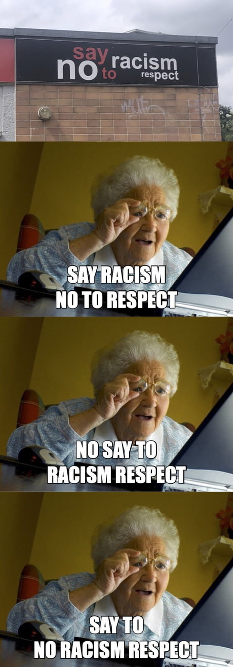 Say No To Racism Respect