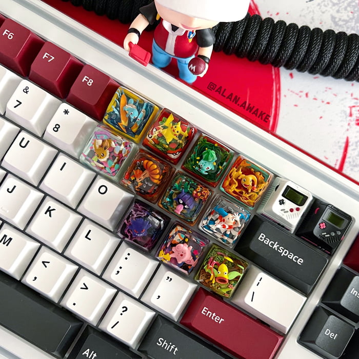 These pokemon keycaps - 9GAG