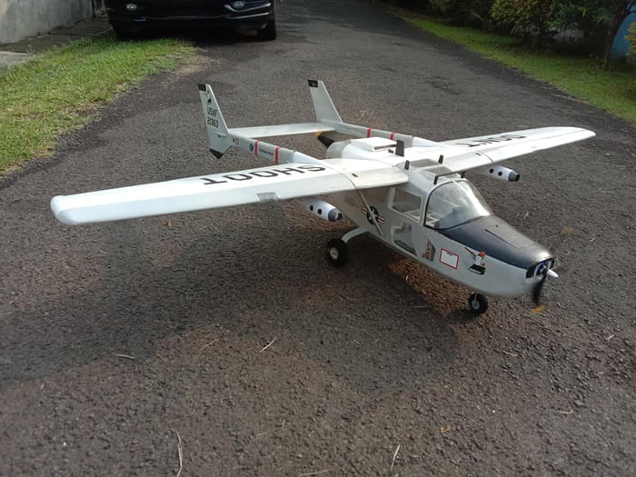 As usual I post my latest build here. Cessna Skymaster RC model plane ...