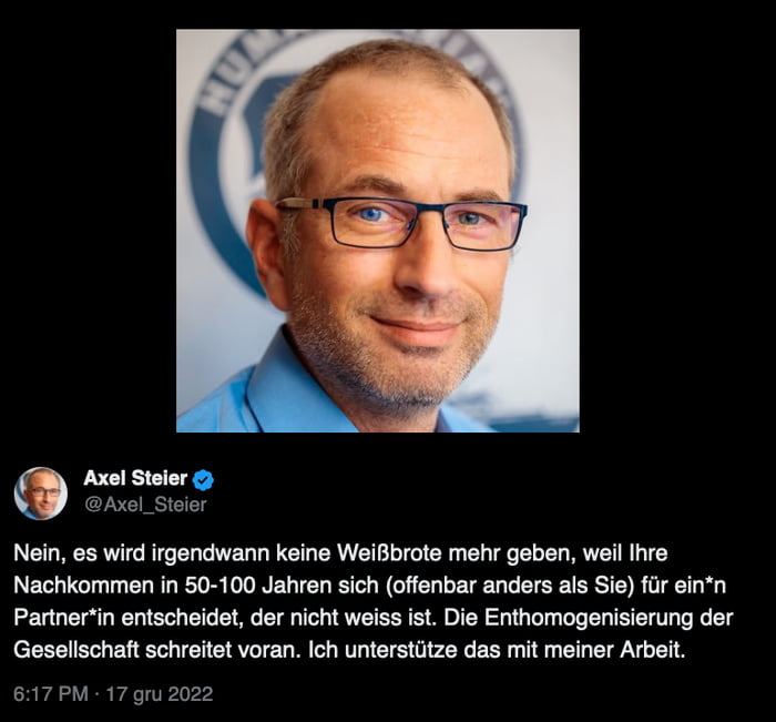 Axel Steier, a German people smuggler asked whether it bothers him that ...