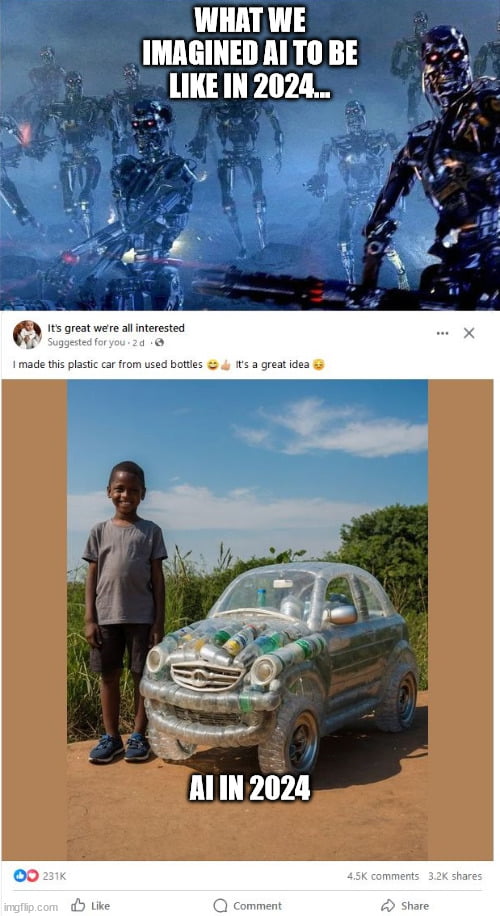 The Rise Of AI... On Facebook - 9GAG