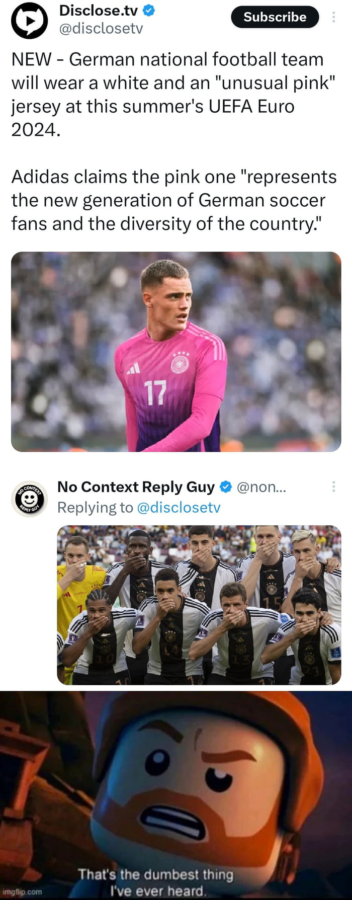 They cant stop pumping out the messaging because the minute they stop ...