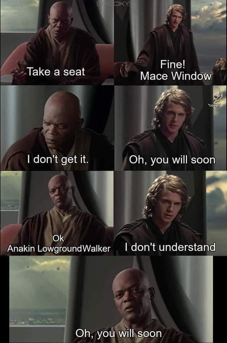 Best Funny mace windu Memes - 9GAG