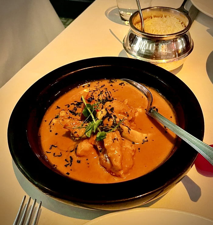 The Malabar Lobster Curry is the best dish that you can have in the entire London! (at ...