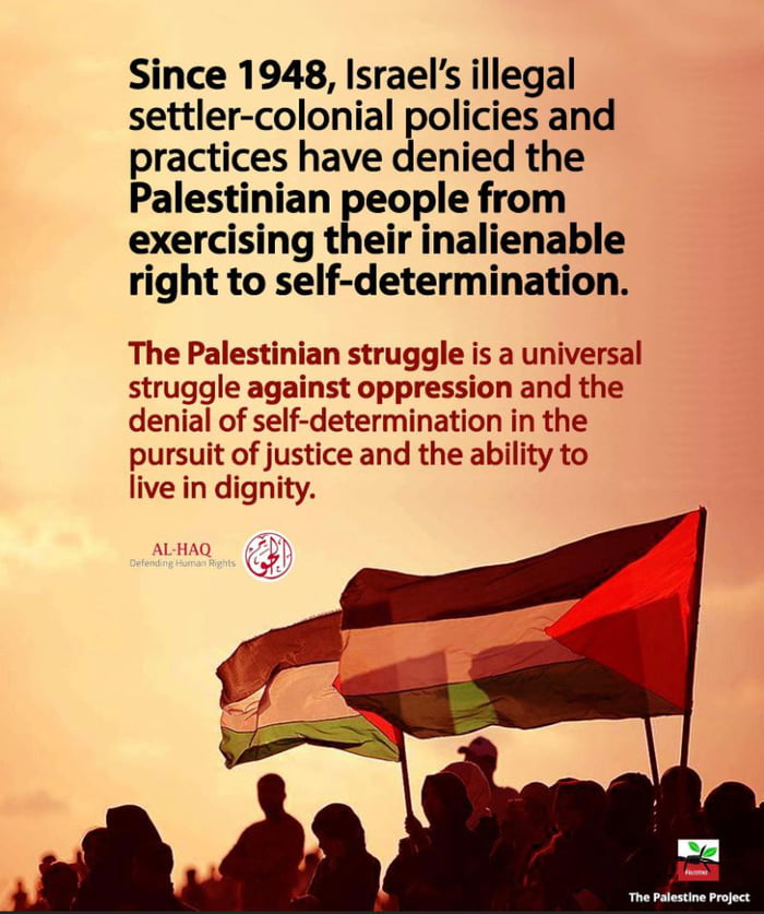 The Palestinian struggle is a universal struggle against oppression! - 9GAG