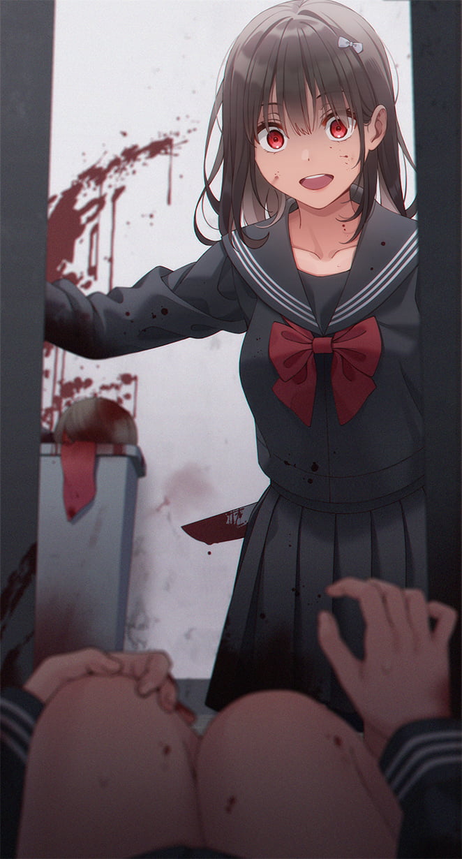 First They Are Like Yandere Girls Are So Hot But Then Suddenly Its Hurr Durr Dont Kill Me