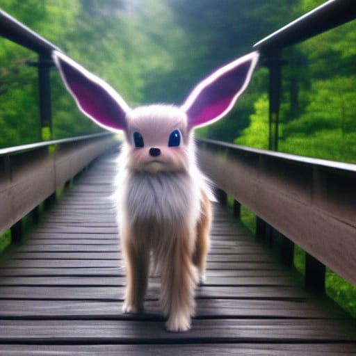 Realistic Looking Eevee Made Using AI - 9GAG