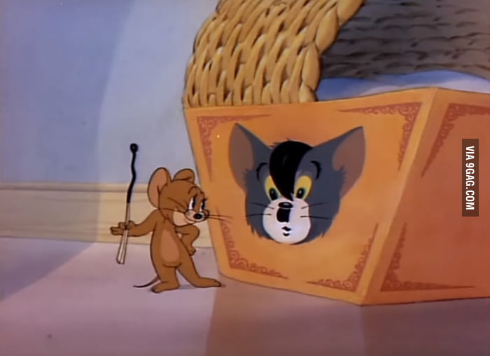 Jerry Drew Tom As Hitler The Lonesome Mouse Episode 10 1943 9gag