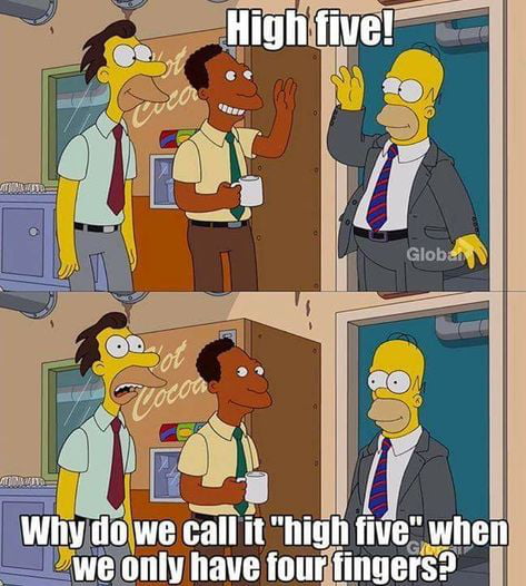 High five! - 9GAG