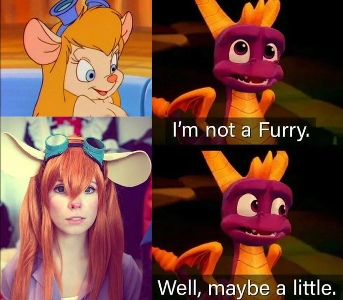If you read this you're a furry - 9GAG