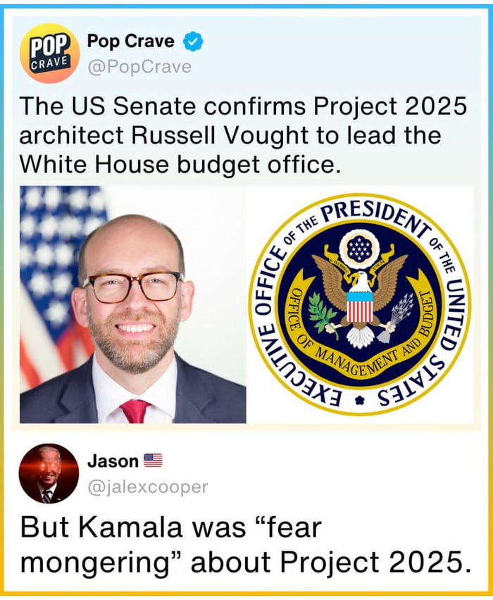 Project 2025 Confirmed - 9GAG