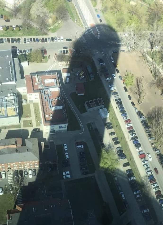 A great shadow is hovering over this city! over - 9GAG