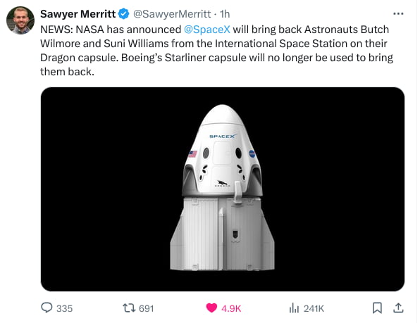 There is finally a plan for the stranded astronauts - 9GAG