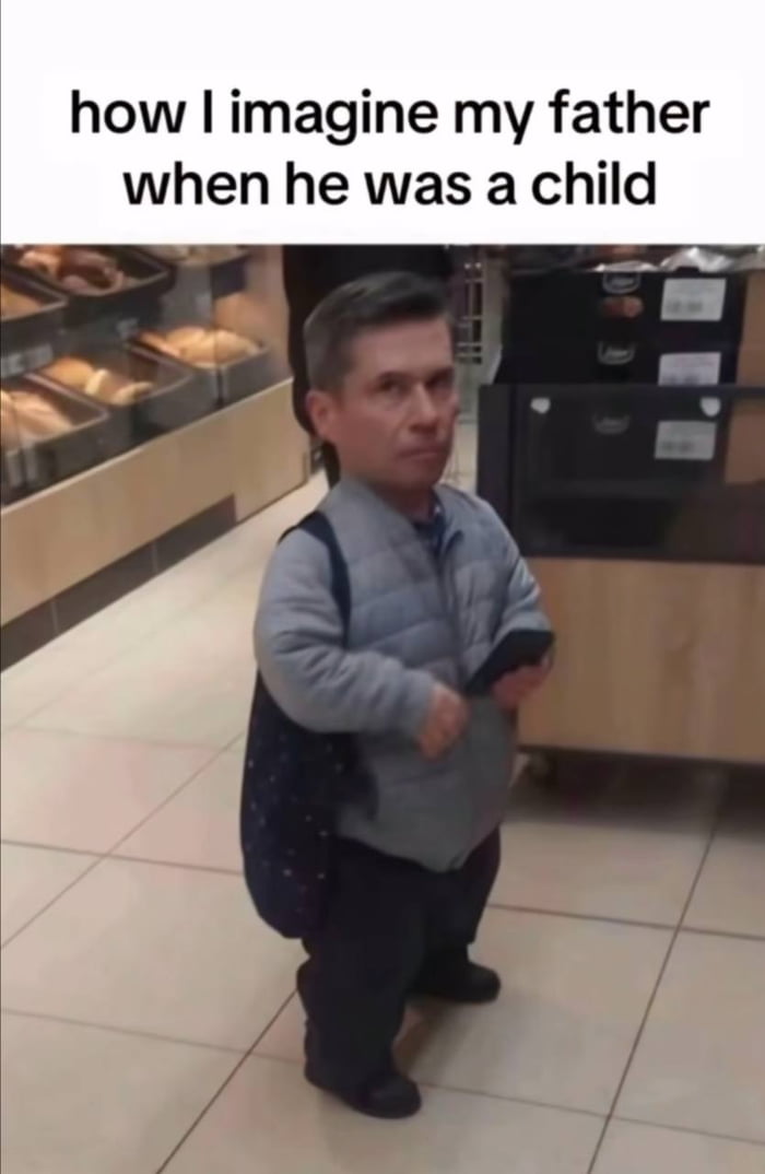 Can't imagine his face as a child fr 😭 - 9GAG