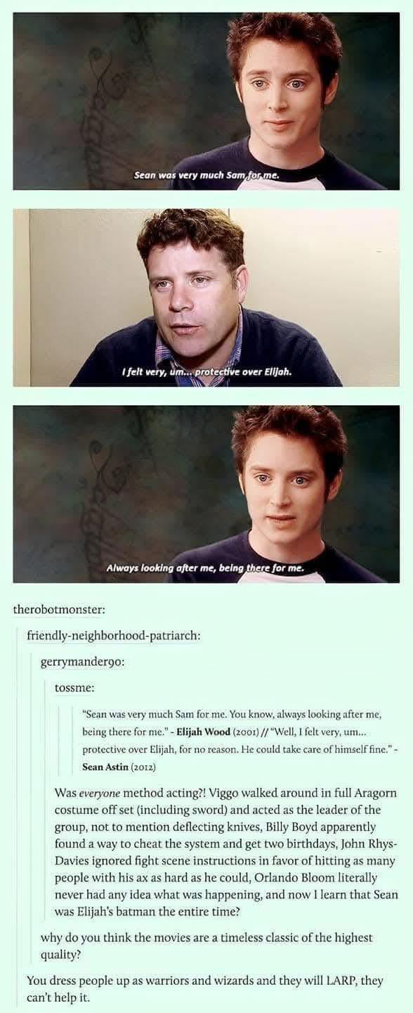 Everyone was a method actor - 9GAG