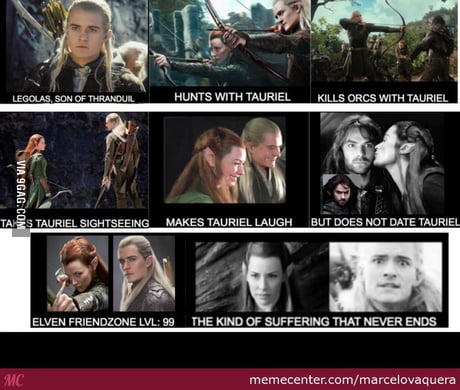 Legolas Friend Zone Memes Heart Of A Dragon Reader X Kili X Fili X
