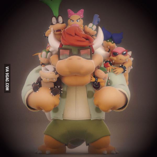 Koopa Family Outing - 9GAG