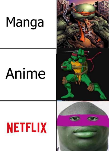 Fletnix’ Teenage Mutant N* Turtles - 9GAG