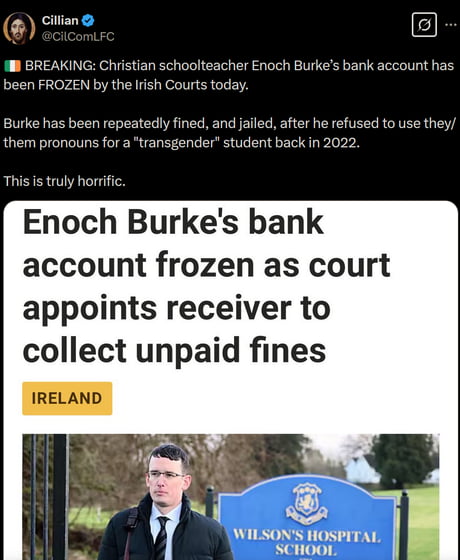 Best Funny enoch burke Memes - 9GAG