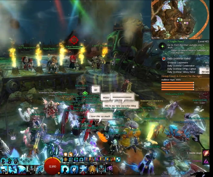 The best event ever! Metal legion concert in GW2 - 9GAG