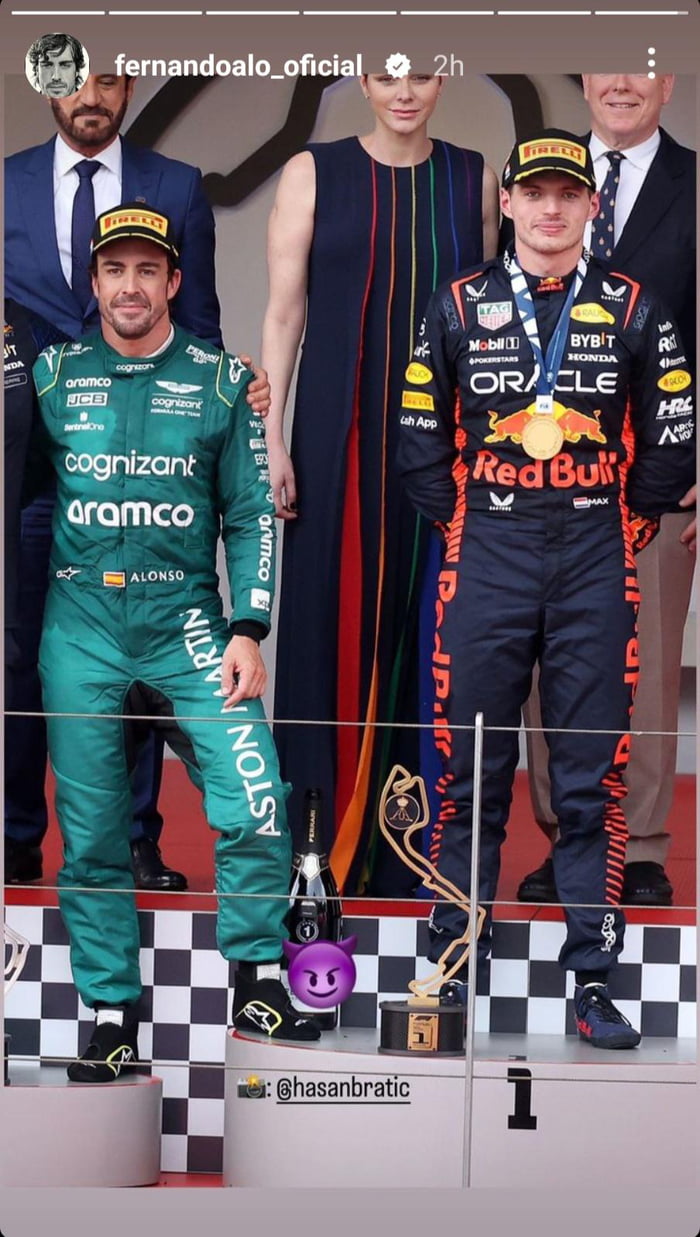 Fernando's Instagram story, he truly lurks amongst us - 9GAG