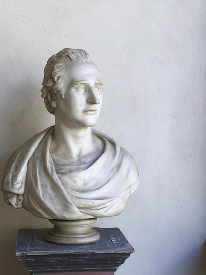A Roman bust at Knole House, Kent, England, UK, which proves that Lt ...