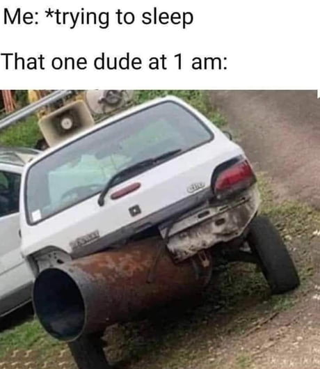 Car Muffler Memes BangShift.com Roadside Find: Funny Car On A Stick.