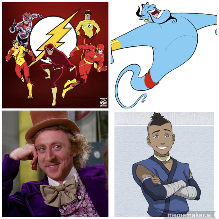 4 characters that steal the show….Prove me wrong. - 9GAG